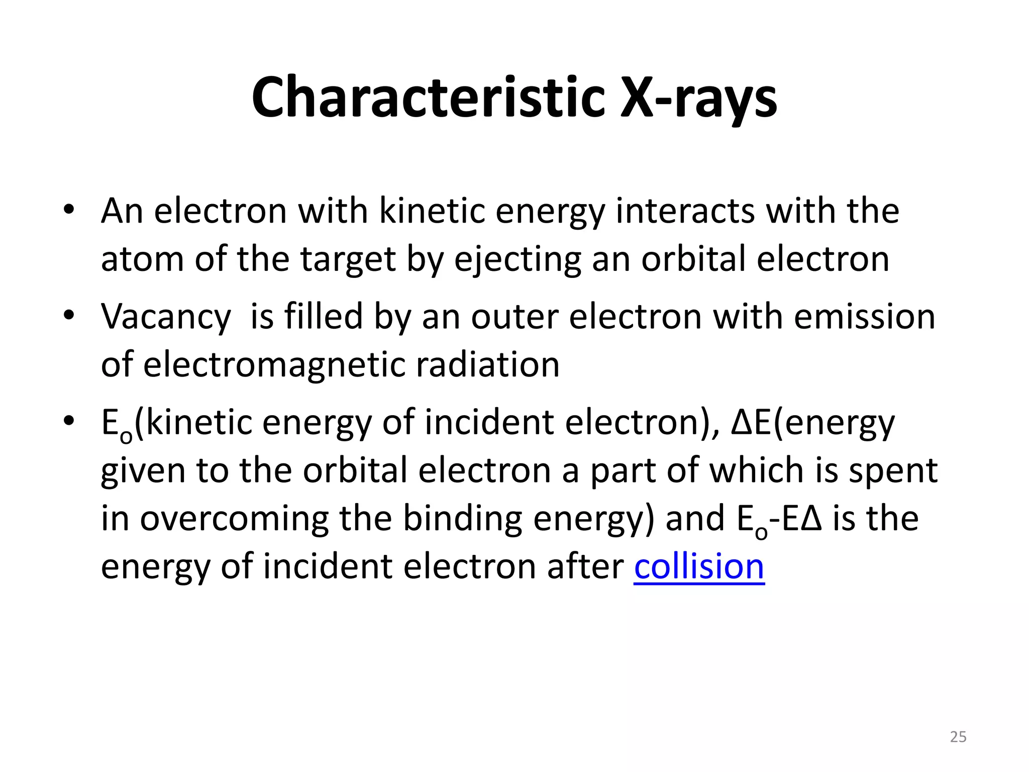 Production of x rays | PPTX