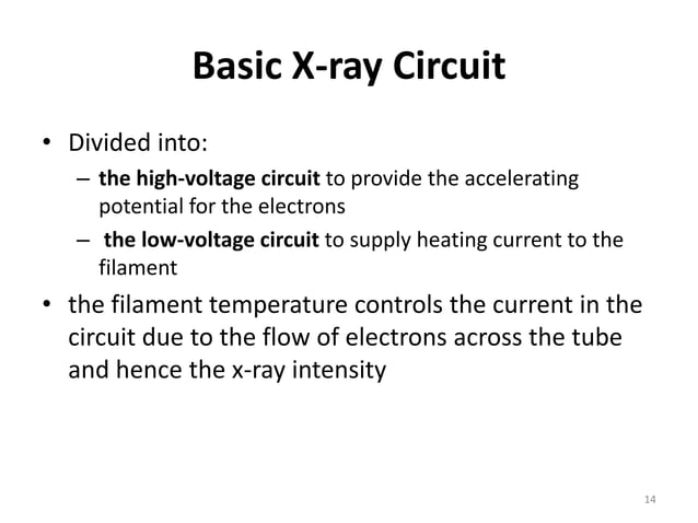 Production of x rays | PPTX | Chemistry | Science
