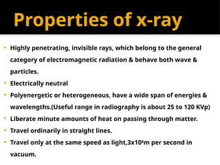 PRODUCTION OF X-RAY by major Alauddin.pptx