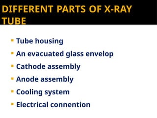 PRODUCTION OF X-RAY by major Alauddin.pptx