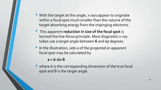 Production of x rays | PPTX