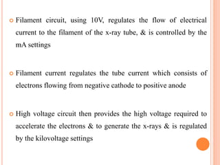Production of x rays | PPTX