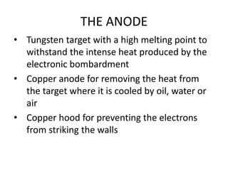 Production of xrays | PPTX