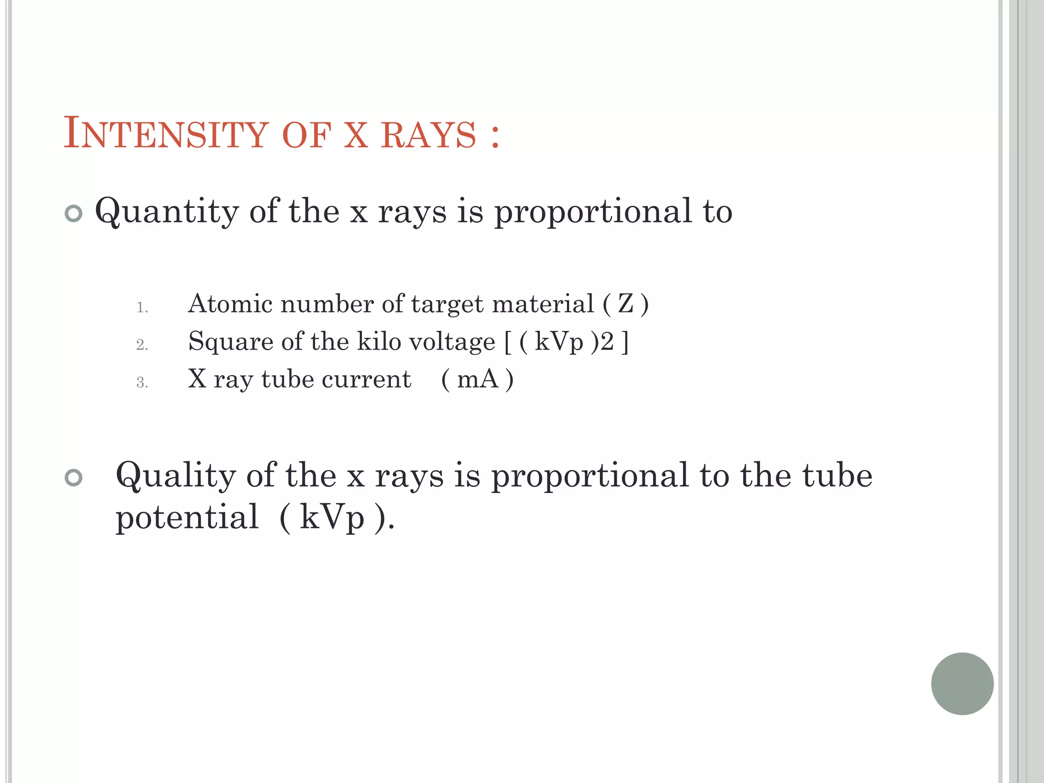 Production of x rays | PDF