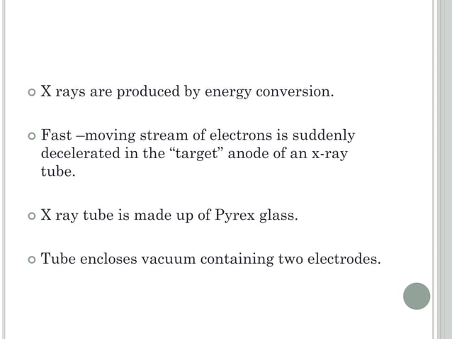 Production of x rays | PDF | Physics | Science
