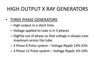 Production of x rays | PPTX