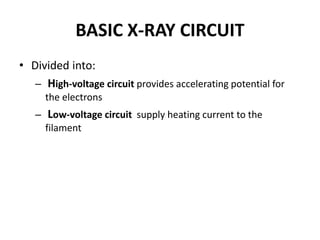 Production of x rays | PPTX