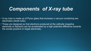 production of xrays by christens production | PPTX