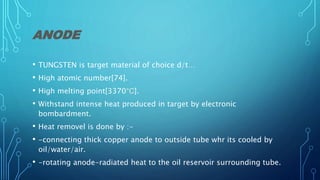 PRODUCTION OF X RAYS | PPT