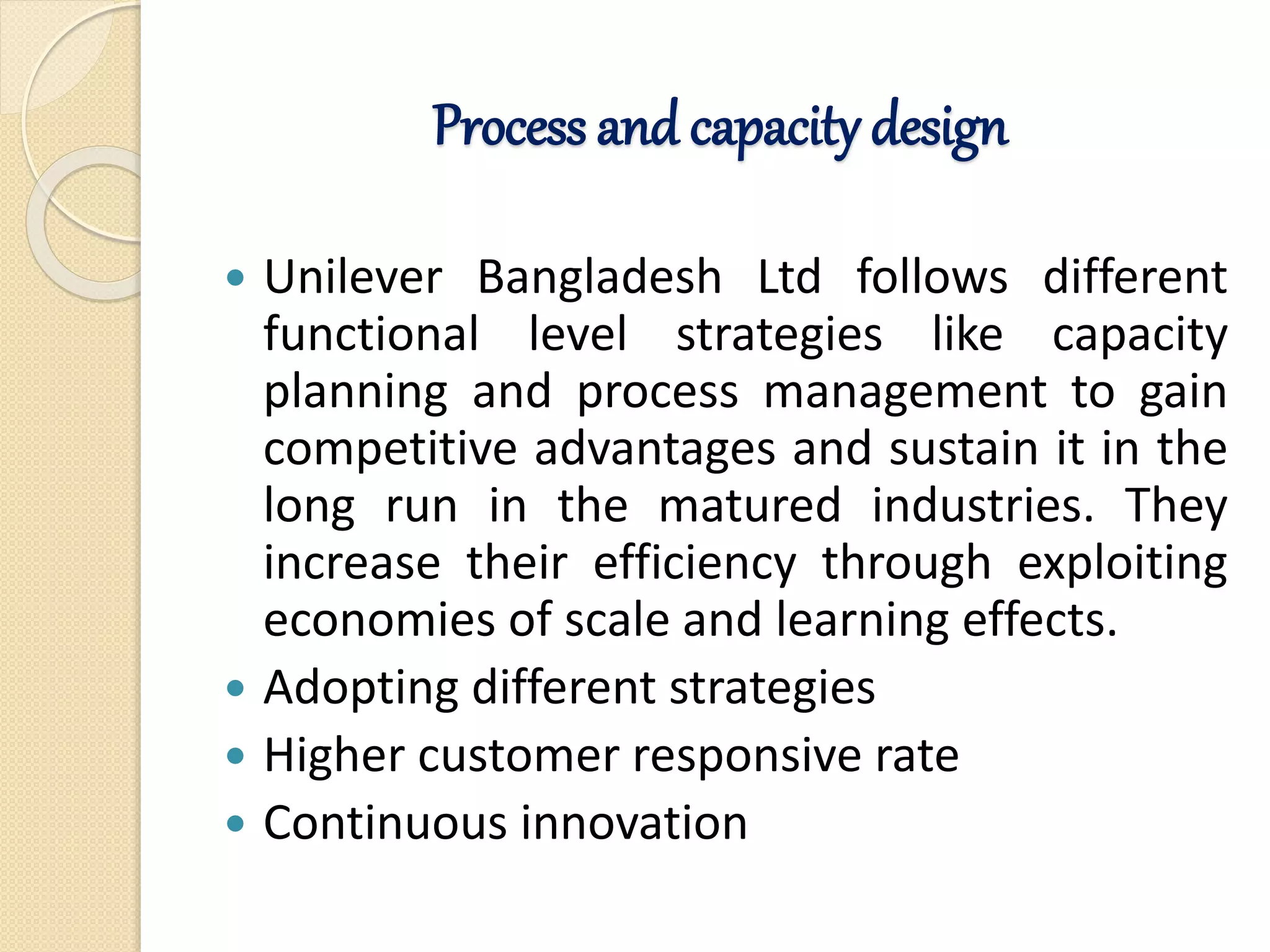Production & Operation management system of Unilever Bangladesh limited ...