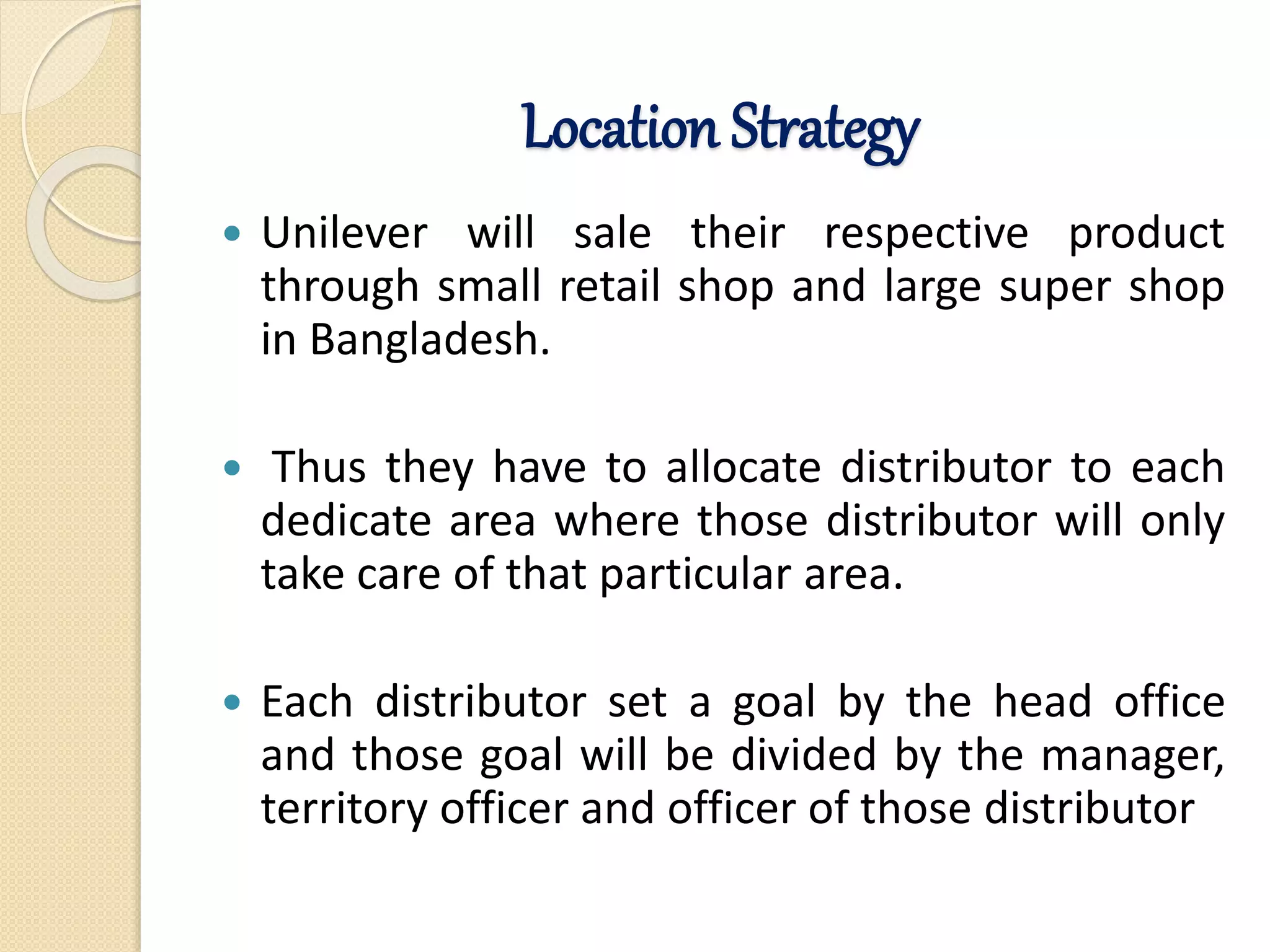 Production & Operation management system of Unilever Bangladesh limited ...