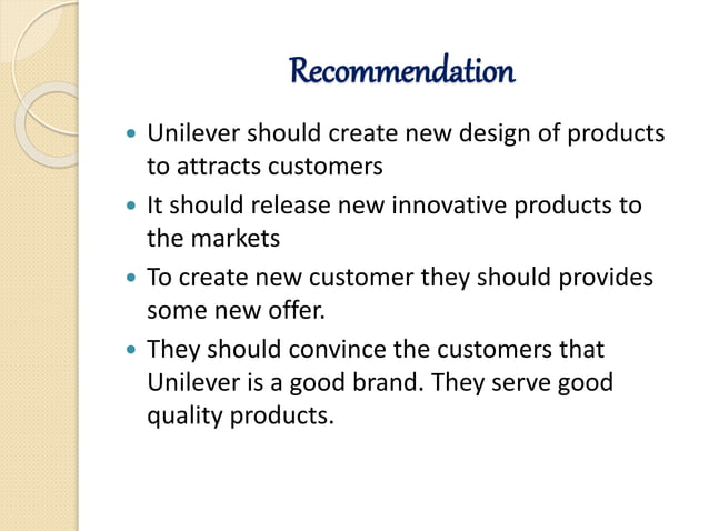 Production & Operation management system of Unilever Bangladesh limited ...