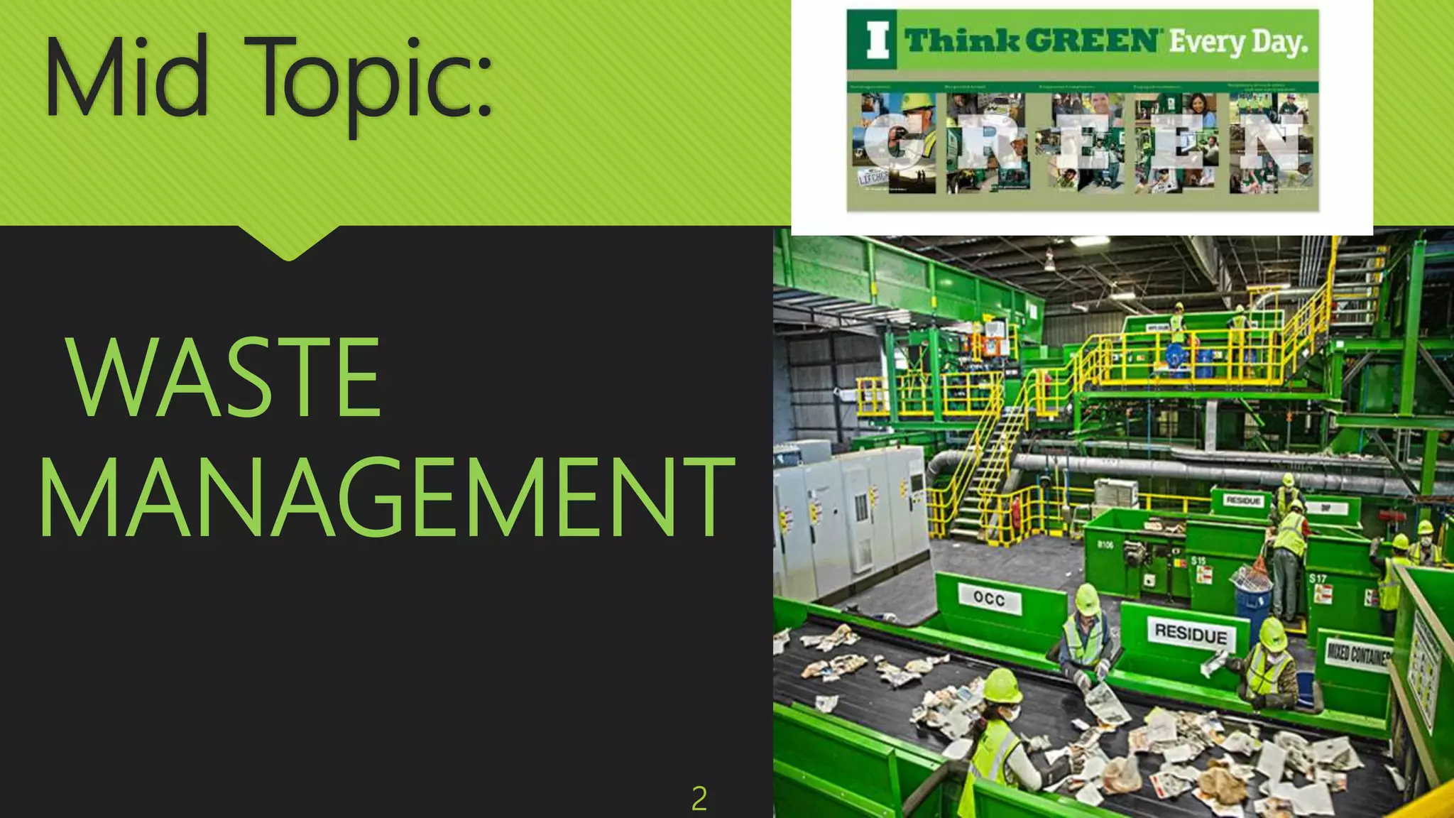 Production & Operations Management (POM)- Waste Management- MBA | PPTX