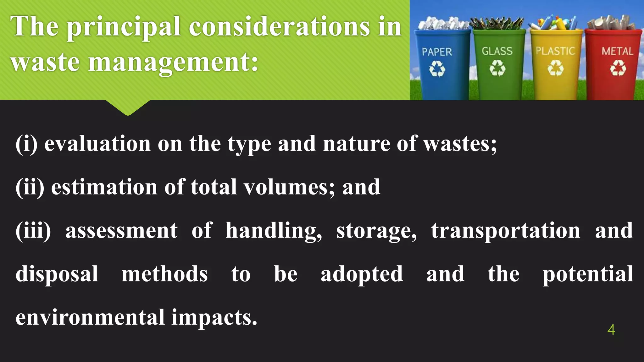 Production & Operations Management (POM)- Waste Management- MBA | PPTX