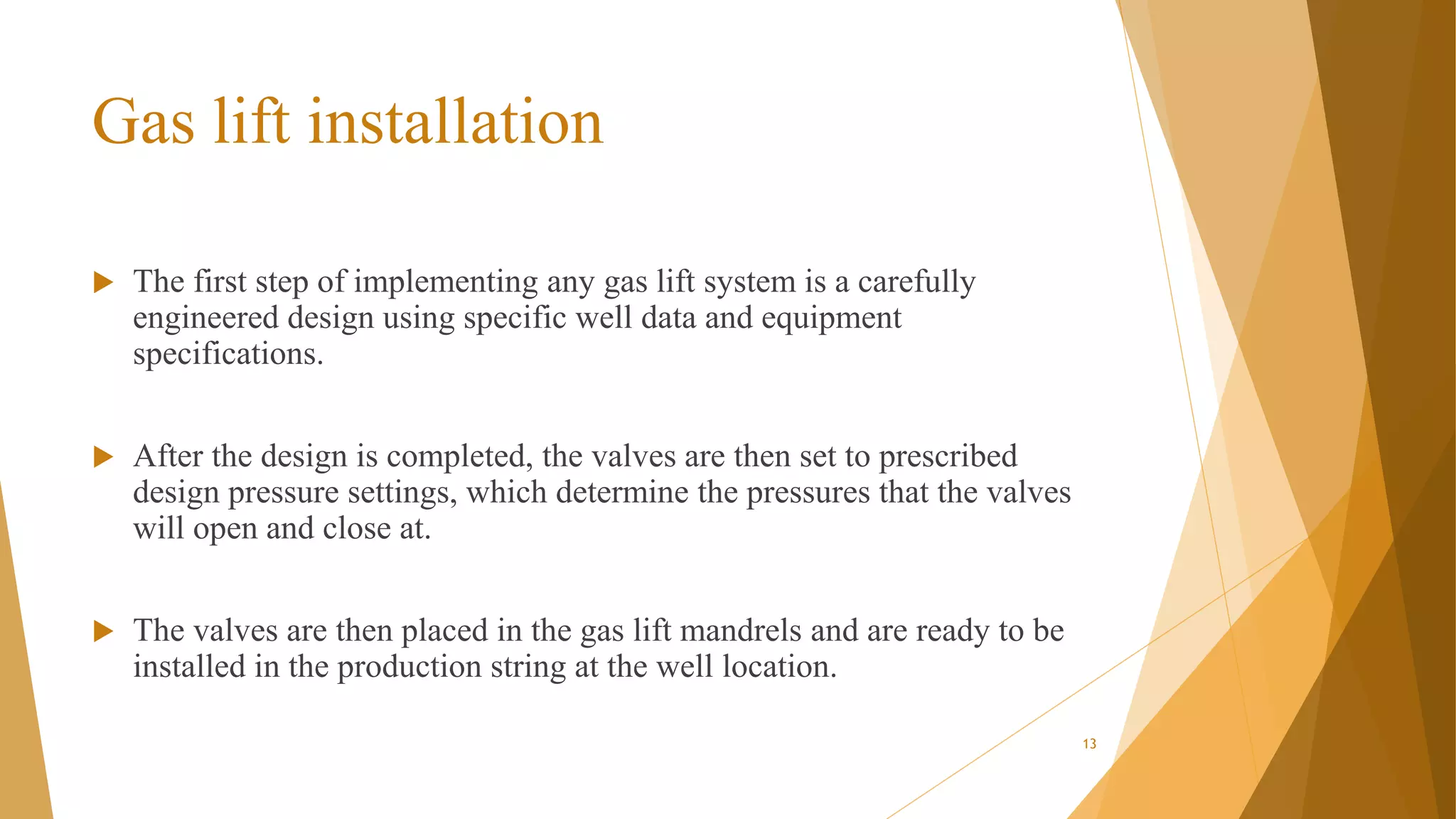 Production optimization using gas lift technique | PPTX