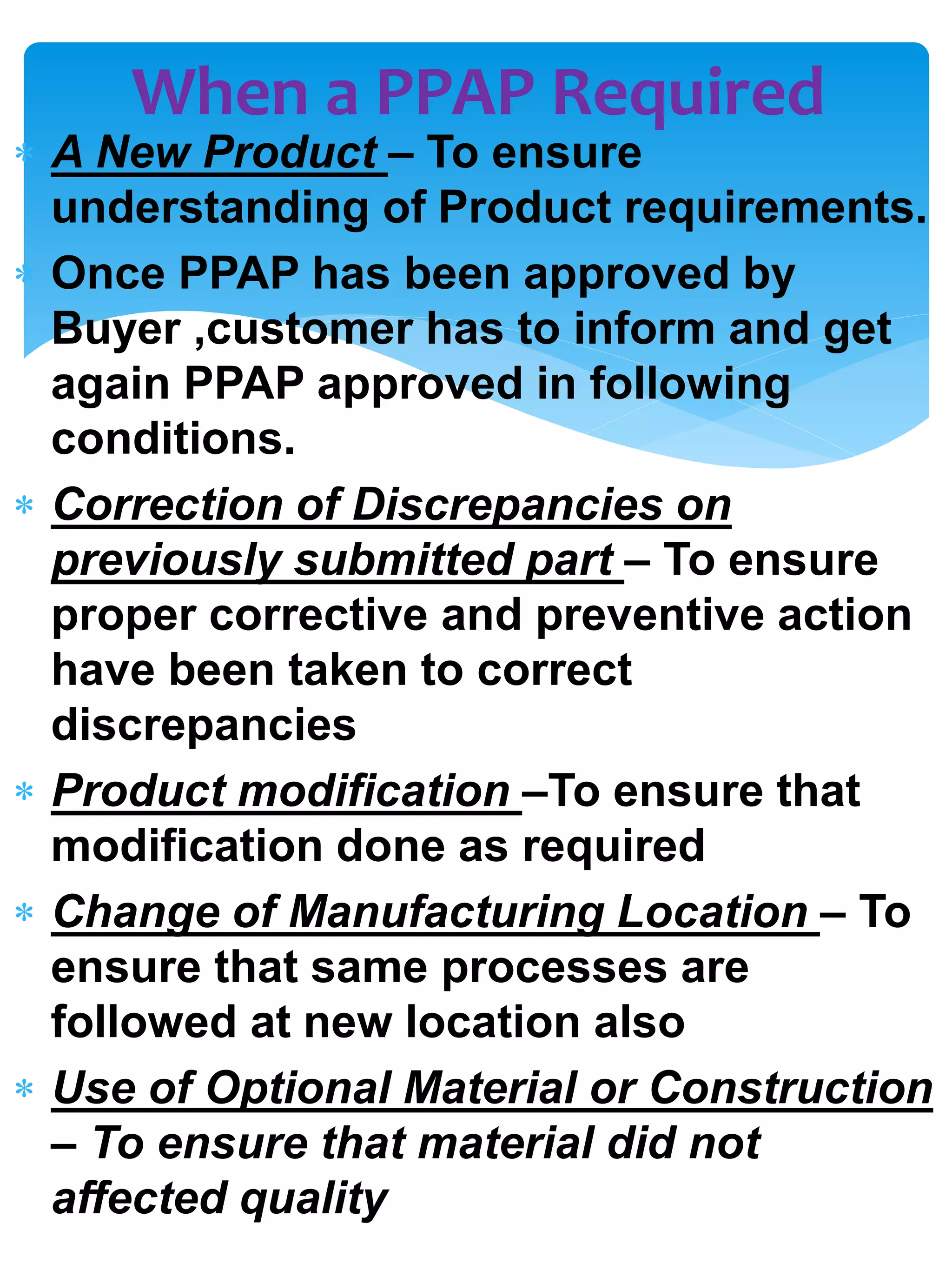 Production part approval process ppt 1 | PPTX