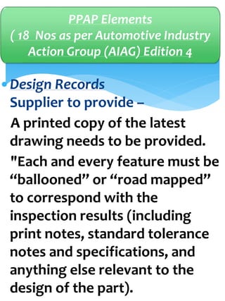 Production part approval process ppt 1 | PPTX