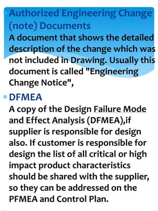 Production part approval process ppt 1 | PPTX