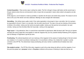 Production plan template | PPT