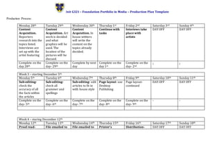 Production plan | PPT