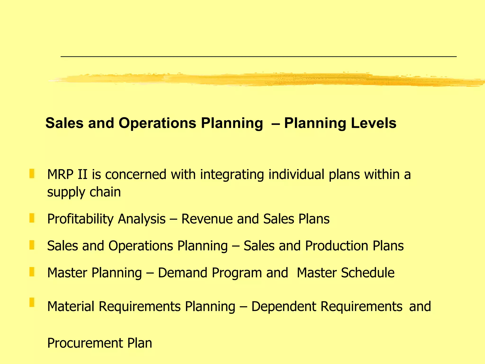 SAP Production Planning | PPT | Logistics | Business