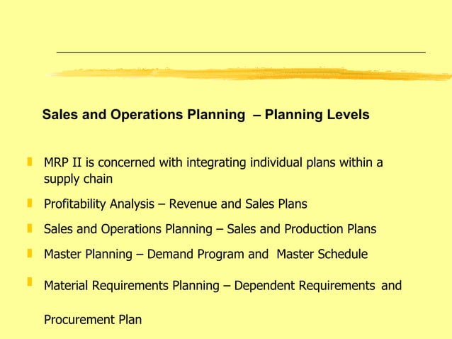 SAP Production Planning | PPT | Logistics | Business