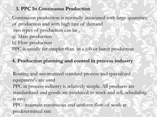 Production planning | PPT