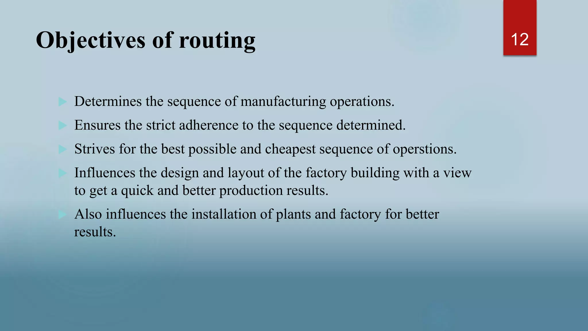 Production planning and control | PPTX