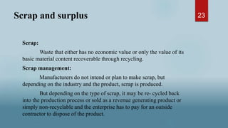 Production planning and control | PPTX