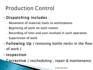 Production planning and control | PPT