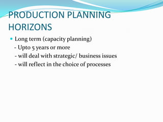 Production planning and_control-an_introduction | PPTX