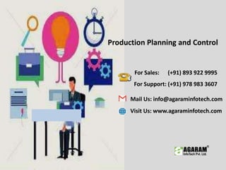 Production Planning and Control | PPT