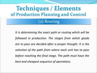 Production planning & control | PPT
