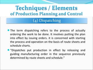 Production planning & control | PPT