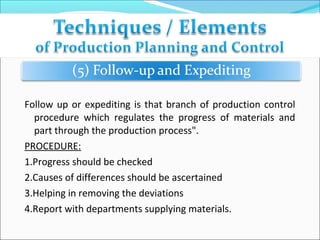 Production planning & control | PPT