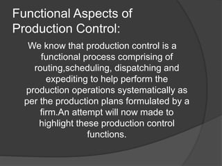 Production planning & control | PPSX