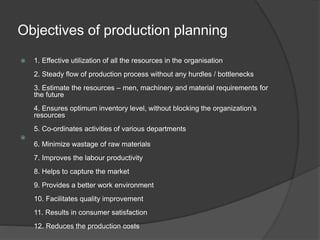 Production planning & control | PPSX