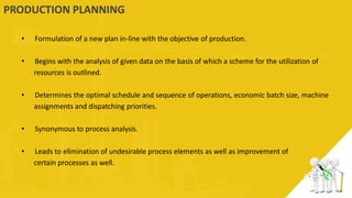 Production planning and control - PPC | PDF