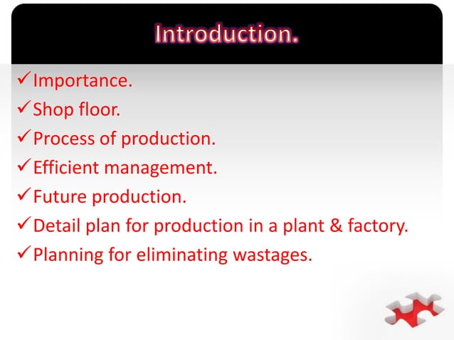 Production planning & control (ppc) | PPT