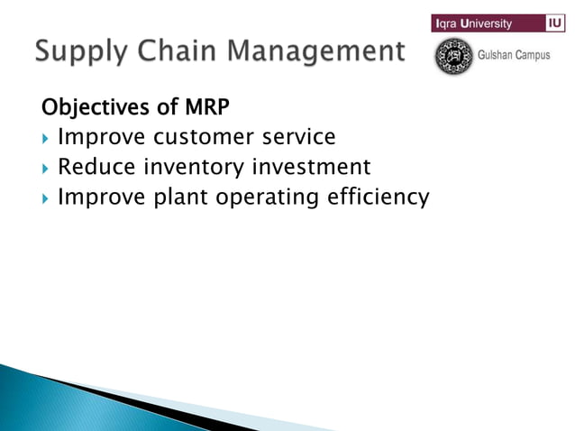 Production planning & mrp | PPT