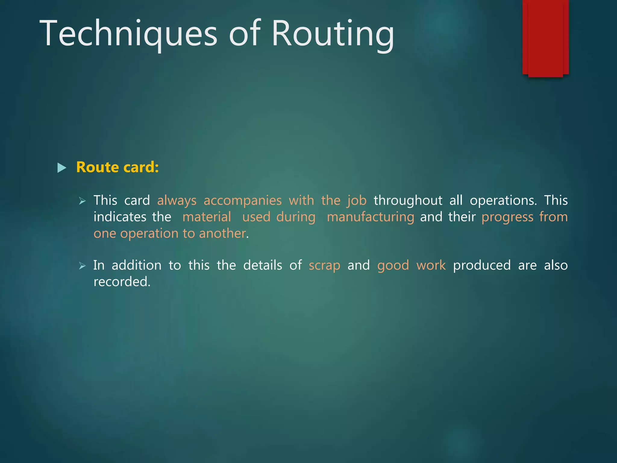 Production Planning Routing Scheduling Activating Monitoring Pptx