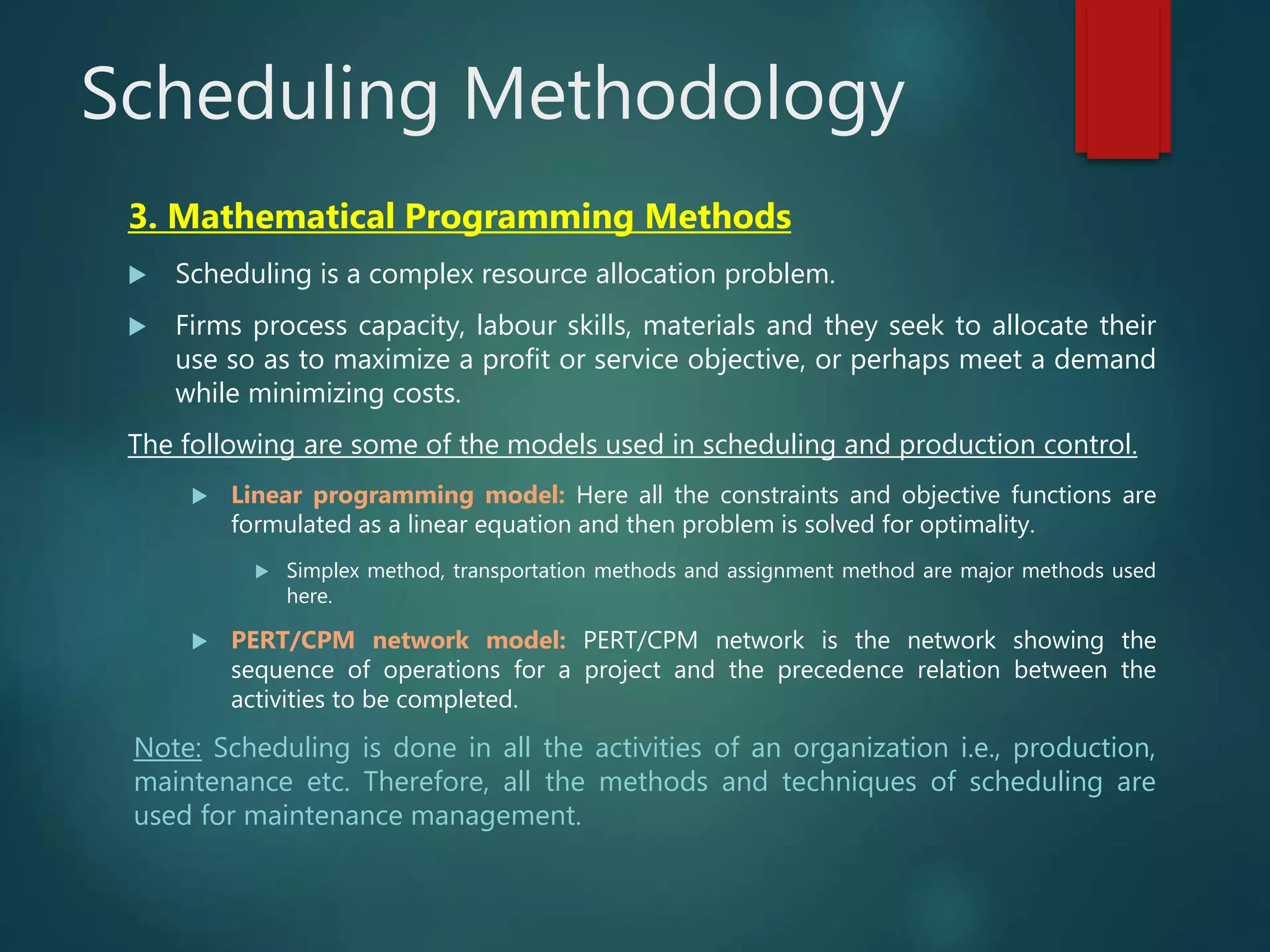 Production Planning Routing Scheduling Activating Monitoring Pptx
