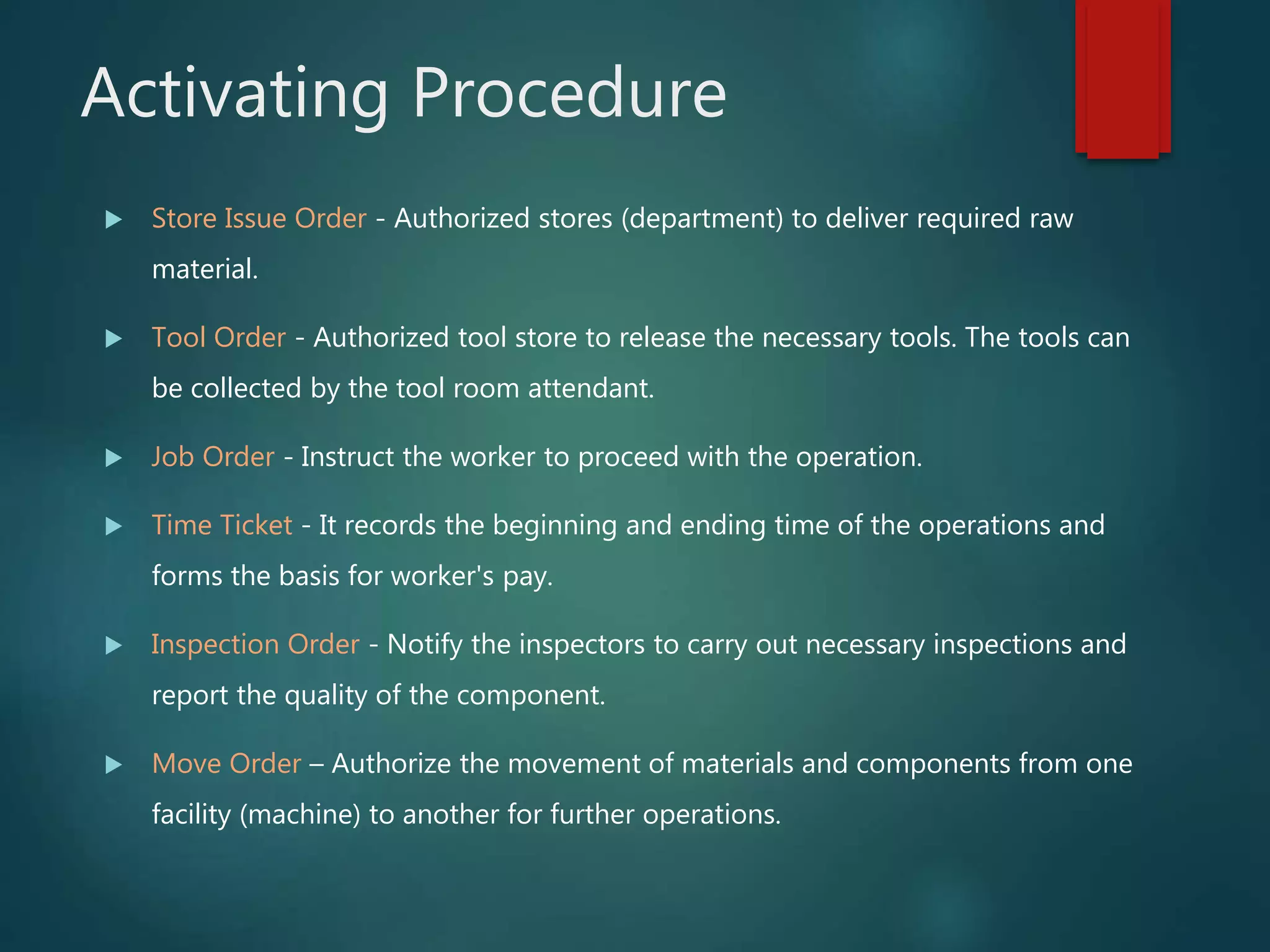 Production Planning Routing Scheduling Activating Monitoring Pptx