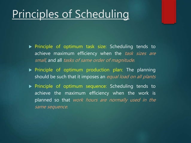 Production planning, routing, scheduling, Activating, Monitoring | PPTX