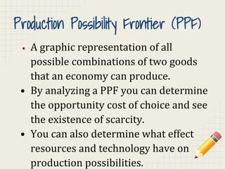 Production possibility frontier bethany.ppt