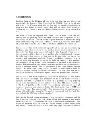 Production potential of indian tea industry | PDF