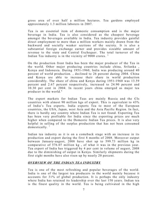 Production potential of indian tea industry | PDF