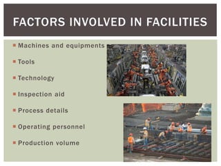 Production System and Production Facilities | PPTX