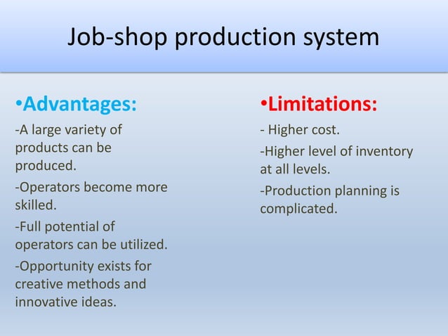 Production ( Types of production system) | PPTX | Business | Business ...