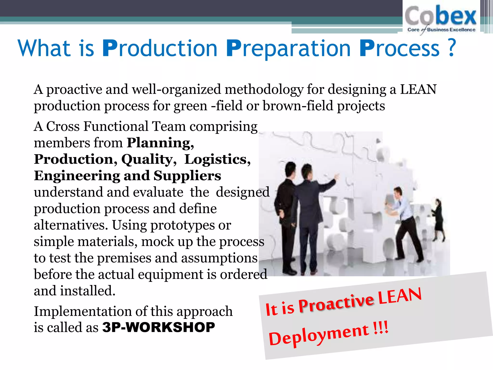 Production preparation process 3P | PPTX